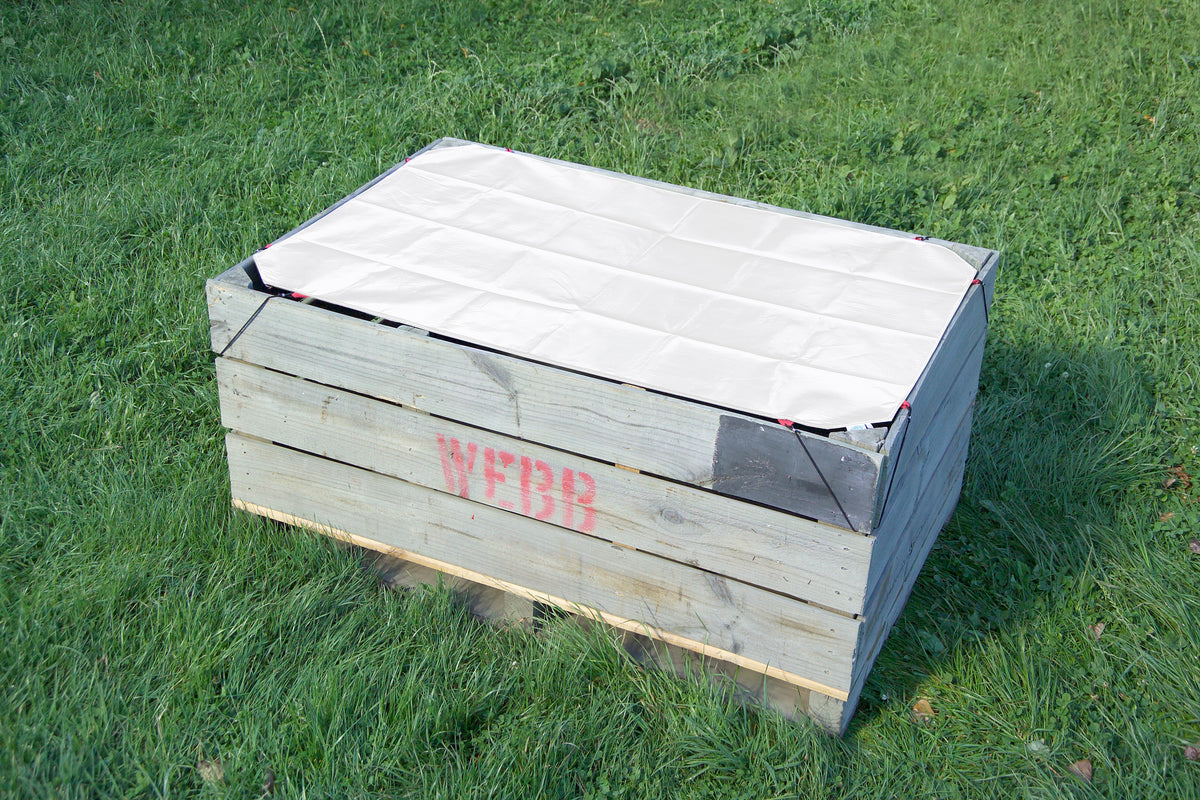 UV & Heat Reflective Fruit Bin Cover with Blackout Coating ...